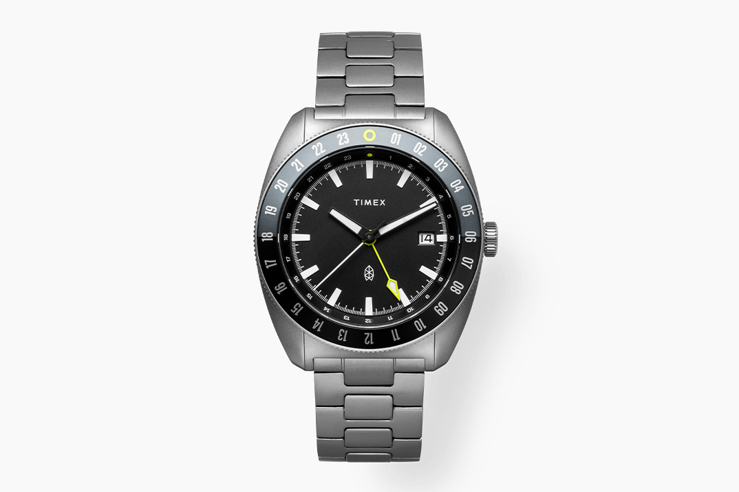 The James Brand and Timex Unveil an All-Titanium GMT Watch | HiConsumption